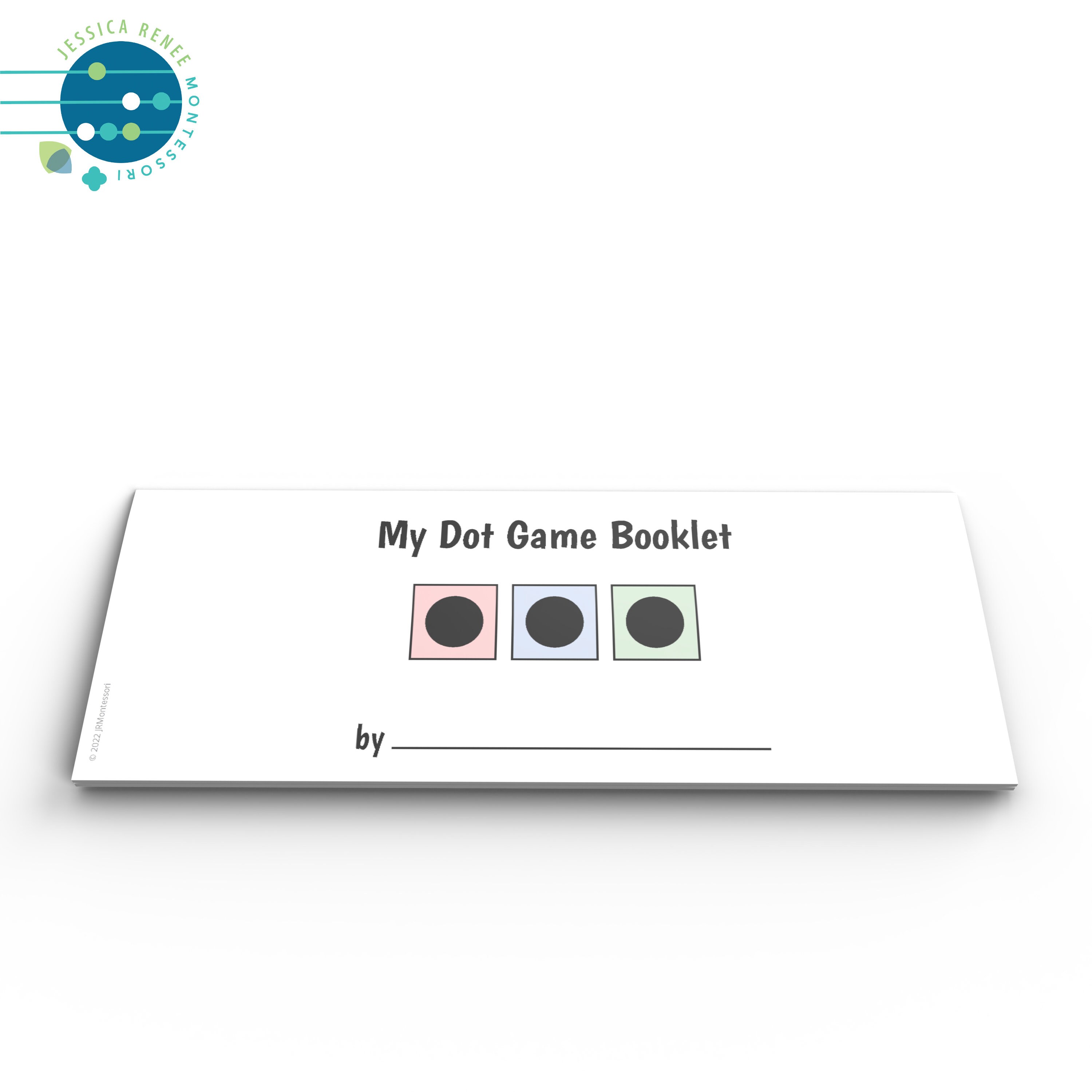 Montessori Math Paper: Blank Dot Game Booklets - Etsy
