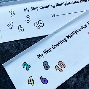Montessori Skip Counting Multiplication Math Facts Booklet - Etsy