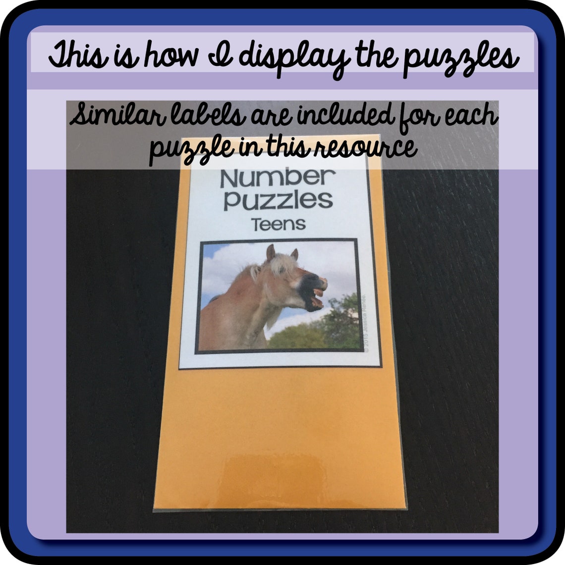 Montessori Math Puzzles for Practicing the Teen Numbers | Etsy