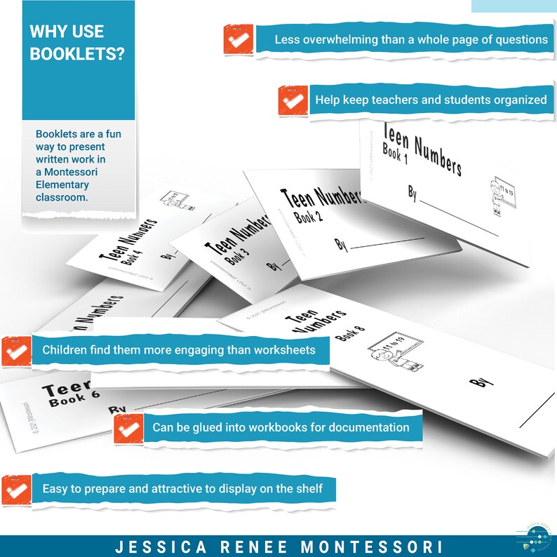 Montessori Math Numbers 1–9 and 11–19 With the Colored Bead Stair - Etsy