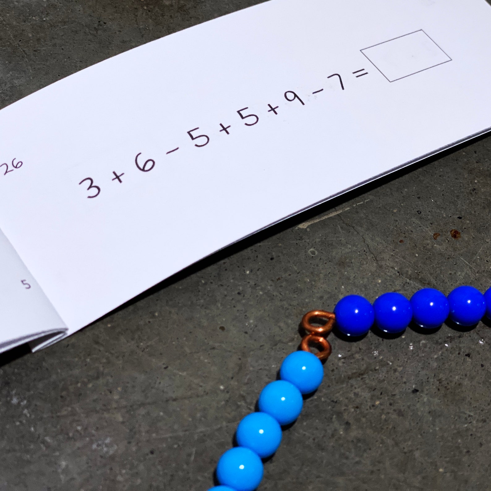 Montessori Math Suma y Resta Snake Game Booklets for Facts - Etsy España