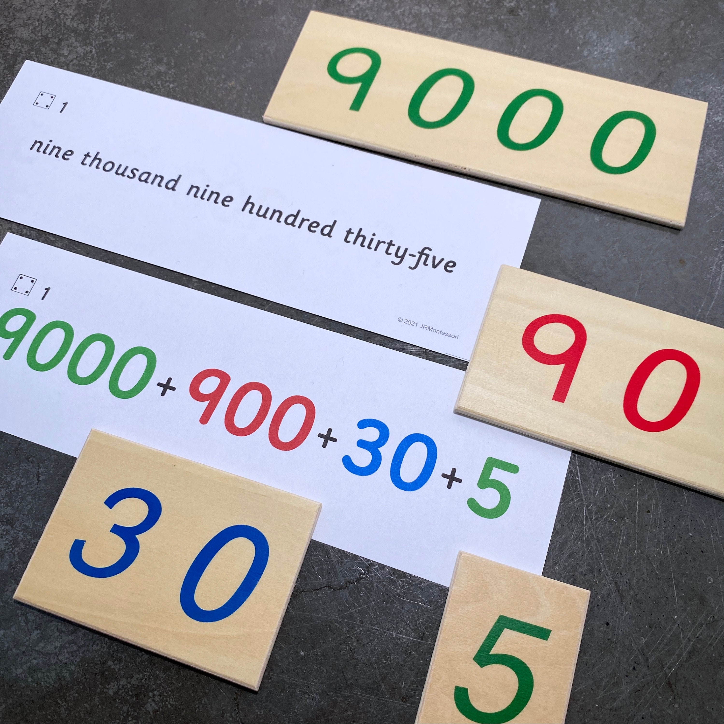 Montessori Math Place Value Bundle: Golden Bead Task Cards, Booklets ...