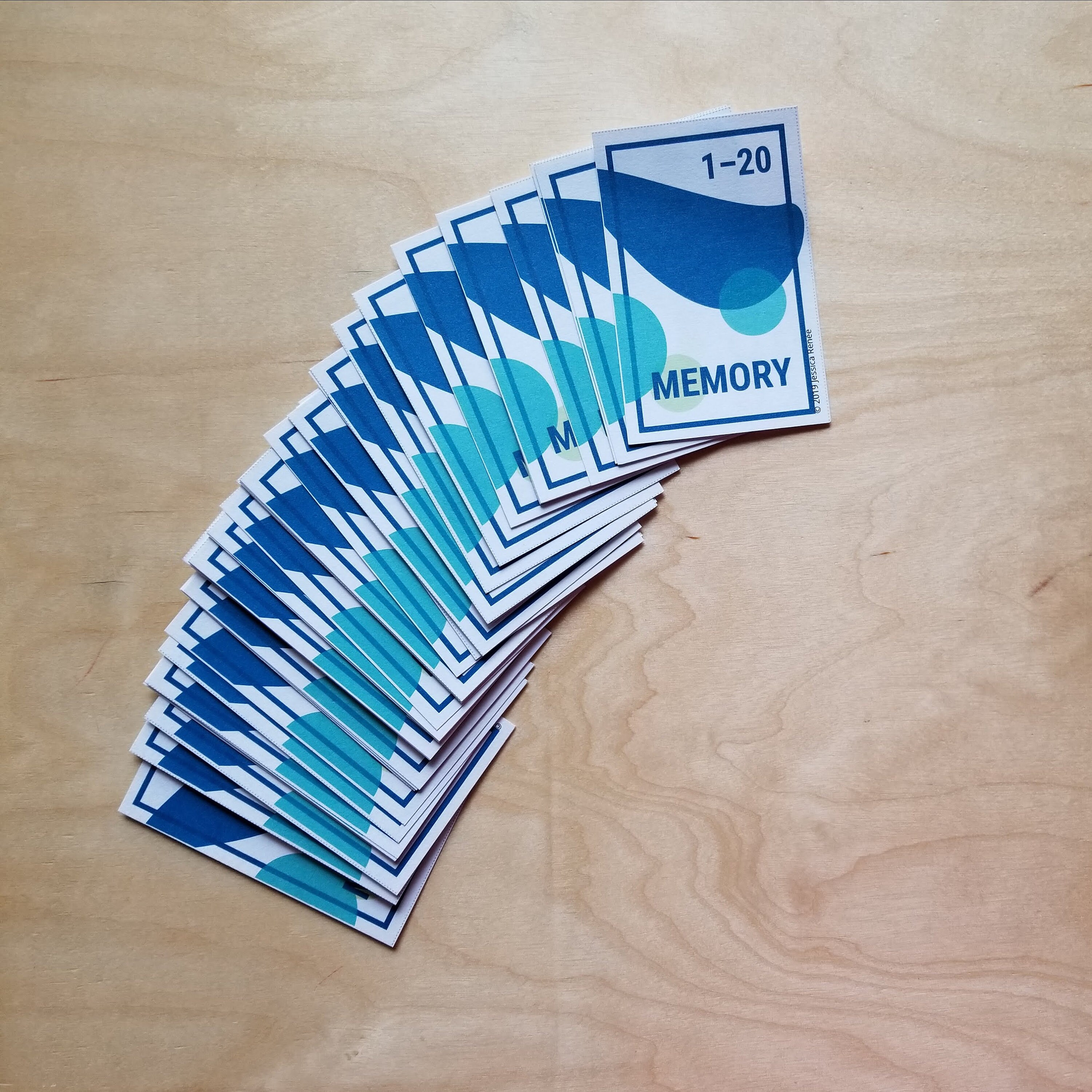 Montessori Math Memory Game: Beads and Numerals for 1–20 - Etsy