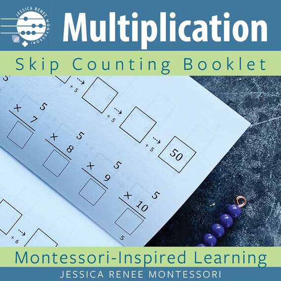 Montessori Skip Counting Multiplication Booklet | Etsy Canada