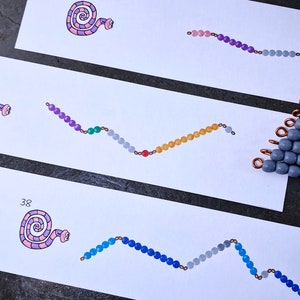 Montessori Math Snake Game Bundle: Addition & Subtraction Facts ...