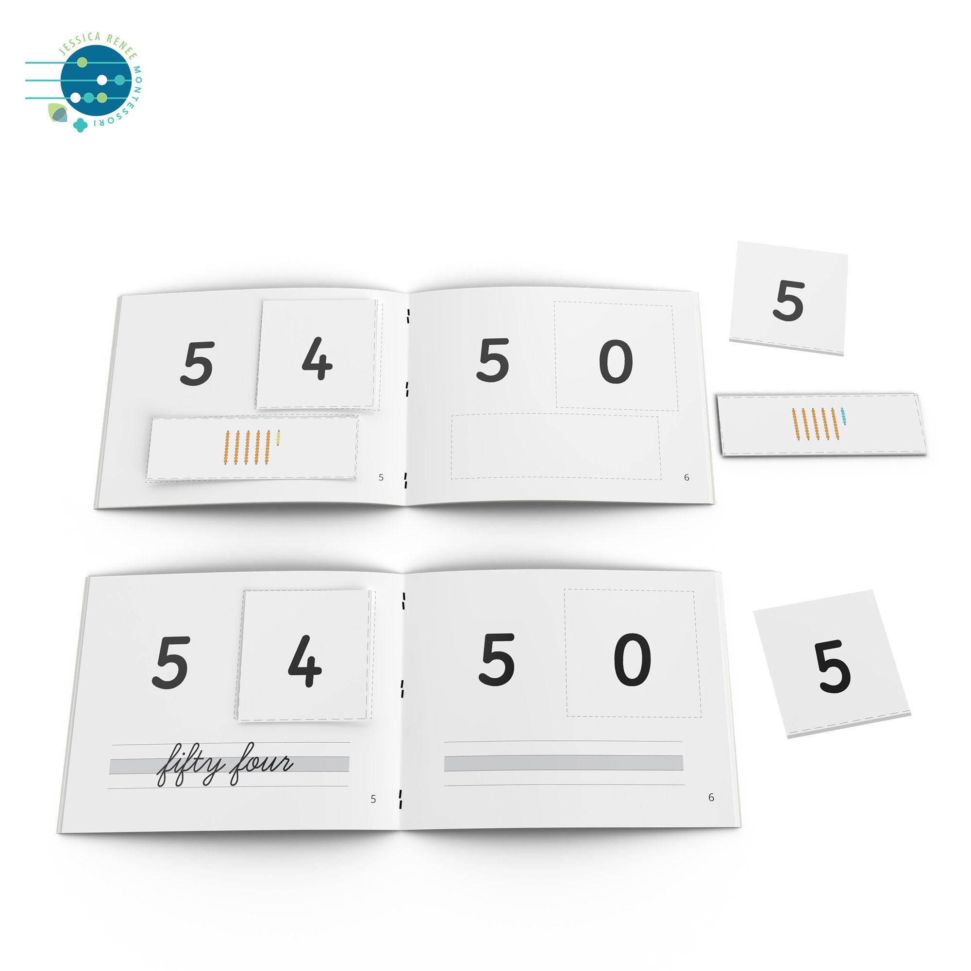 Montessori Math Tens and Teen Boards Booklets Bundle - Etsy