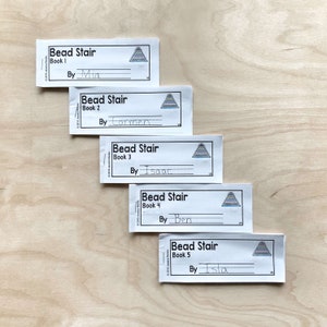 Montessori Math Numbers 19 and 1119 With the Colored Bead - Etsy