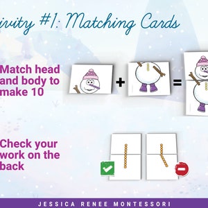 Montessori Winter & Christmas Math Activity: Making 10 Bead Stair ...