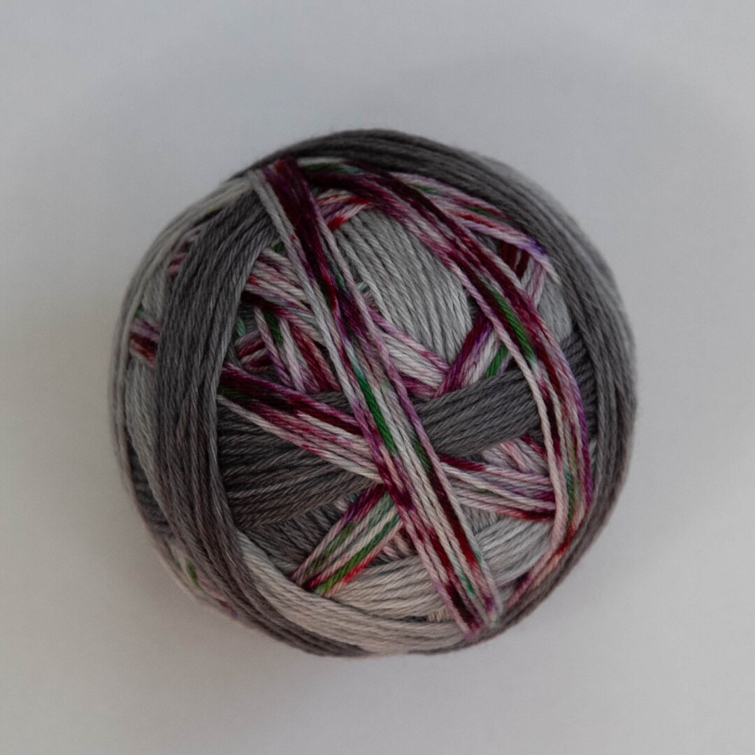 Dagger - Hand Dyed Self Striping Sock Yarn 100g - Etsy