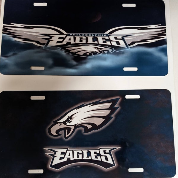 Philadelphia Eagles License Plate - Etsy