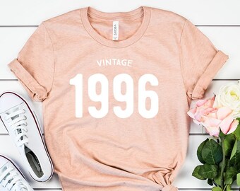 1996 Birthday Shirt - Etsy