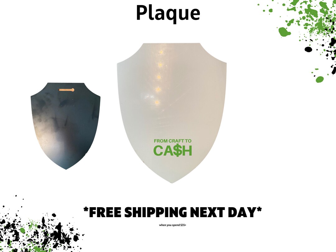 Sublimation Shield Shaped Plaque - Etsy