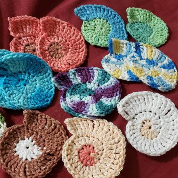 Sea Shell Coasters - Etsy