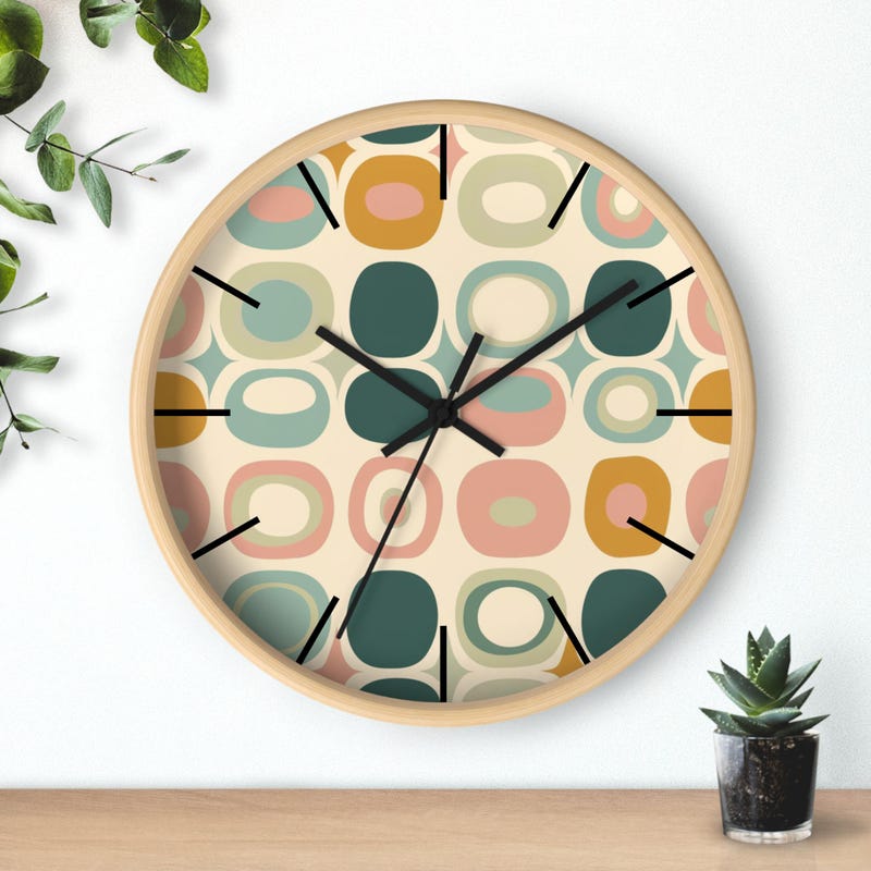 Mcm Clock - Etsy