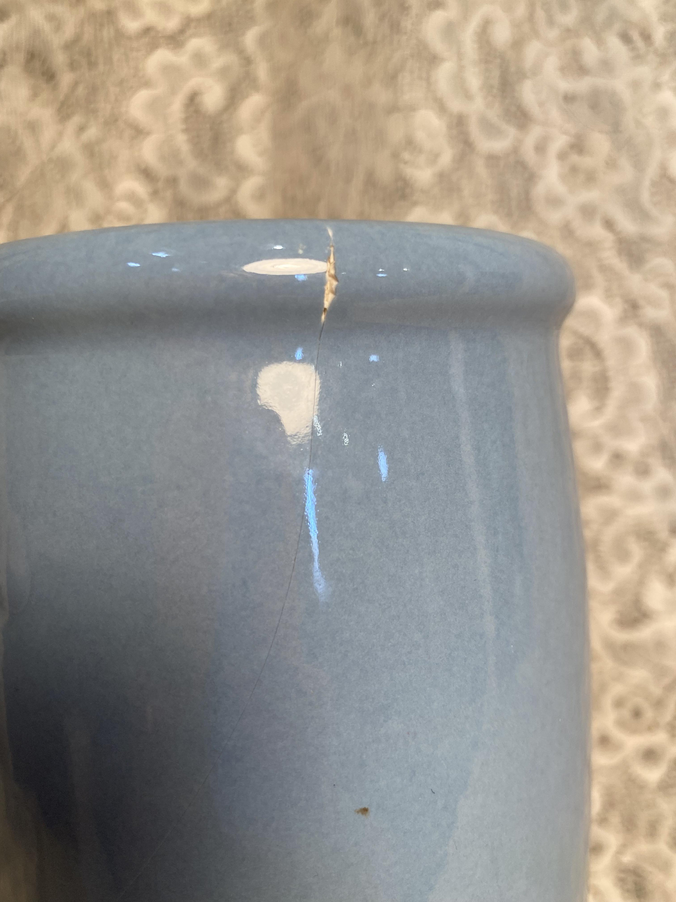 Vintage Tiffany Blue Fiestaware Vase - Etsy