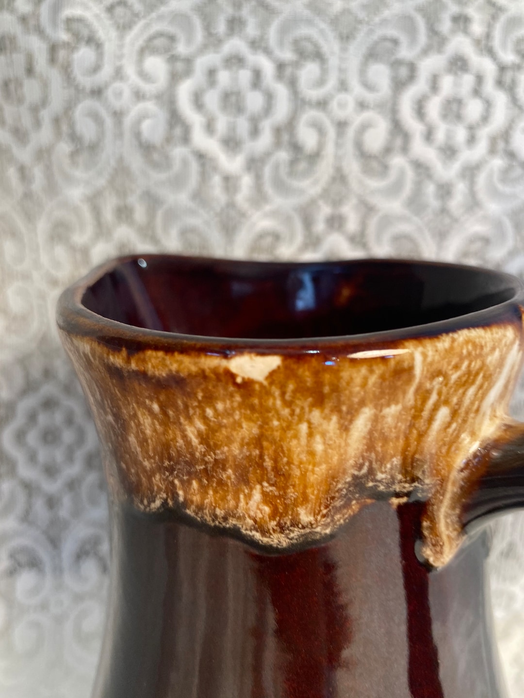 Vintage Roseville Pottery Pitcher - Etsy