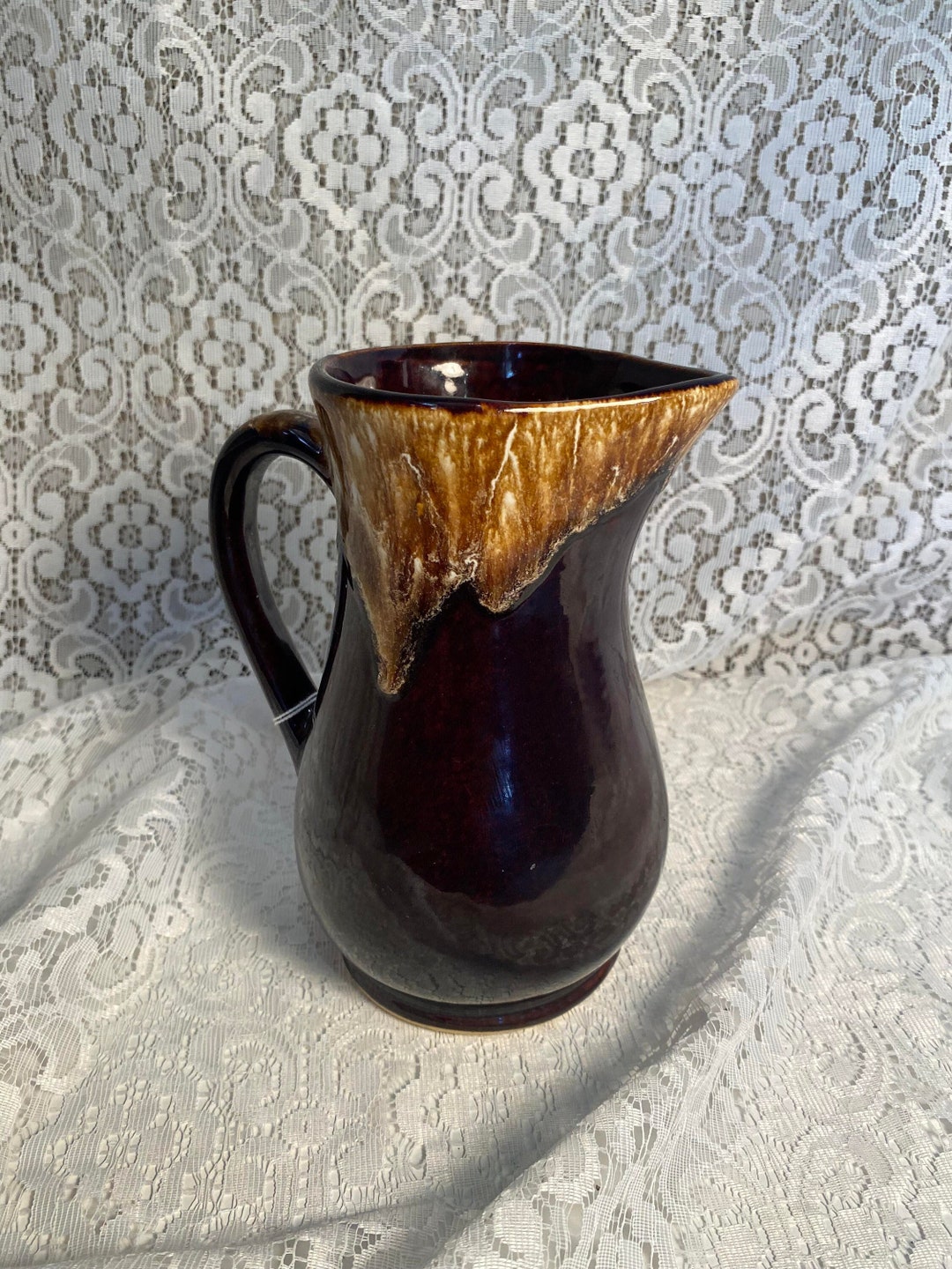 Vintage Roseville Pottery Pitcher - Etsy