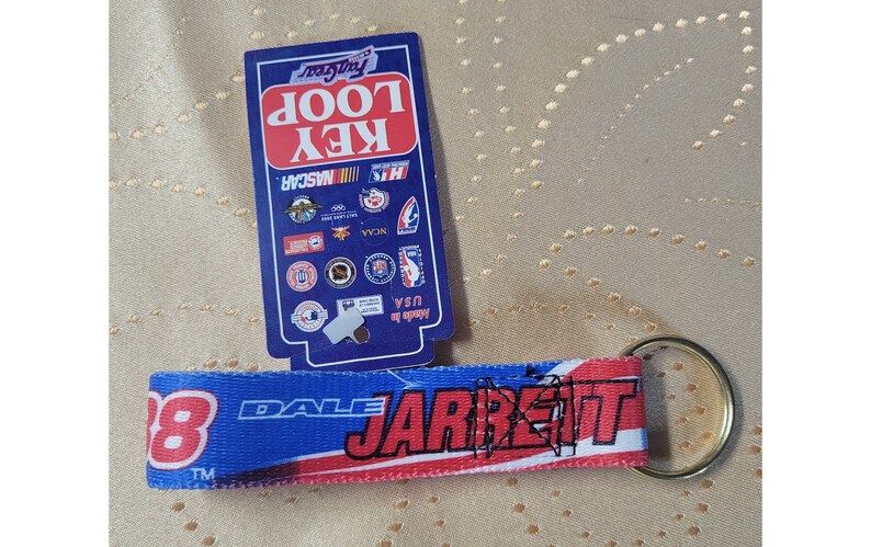 Vintage Nascar Keychain Key Loop Key Chain Gordon Jarrett Labonte Rusty ...