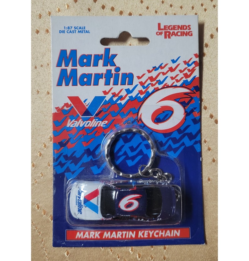 Vintage Legends of Racing Nascar Keychain Key Chain Earnhardt Gordon ...