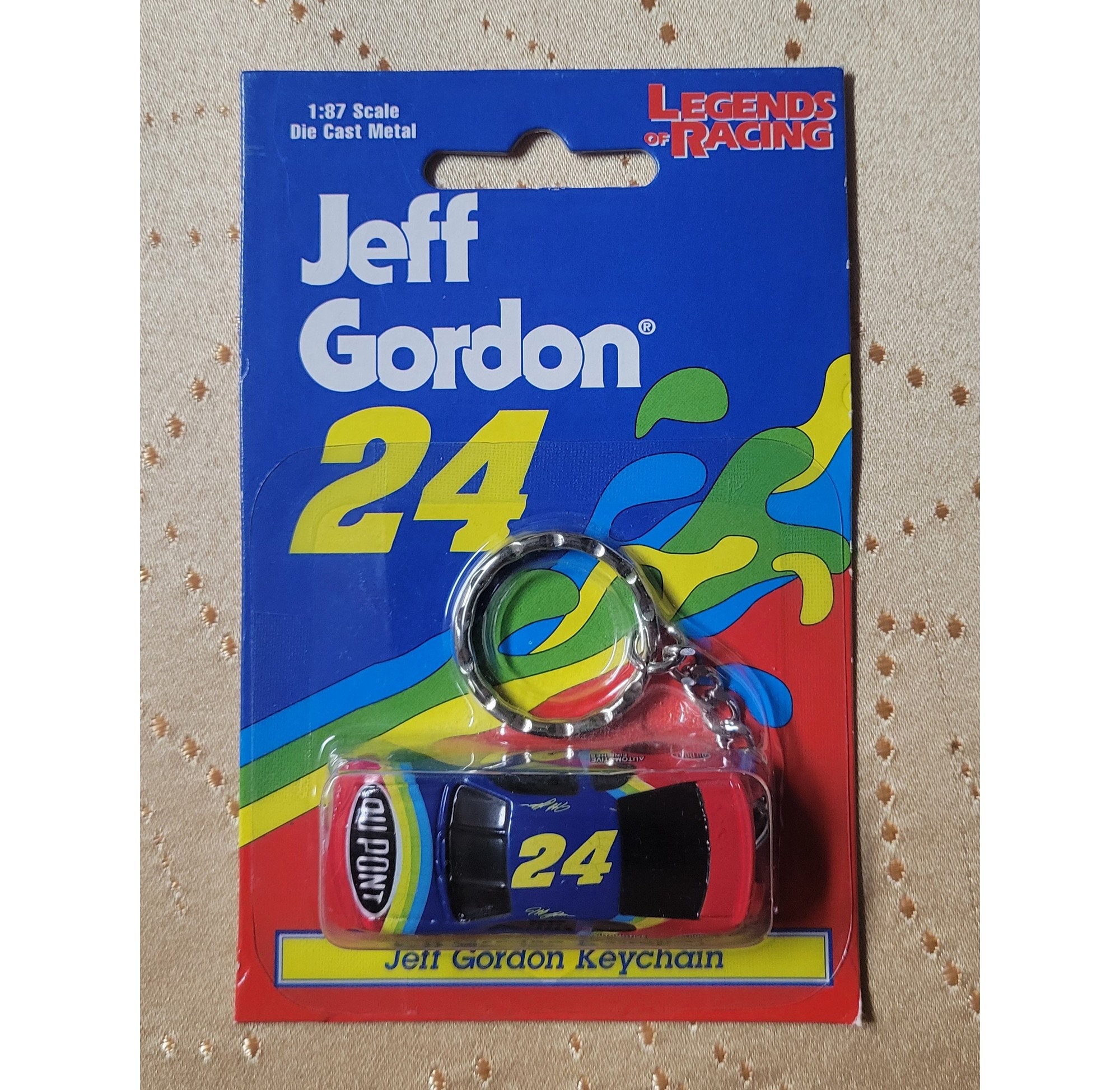 Vintage Legends of Racing Nascar Keychain Key Chain Earnhardt Gordon ...