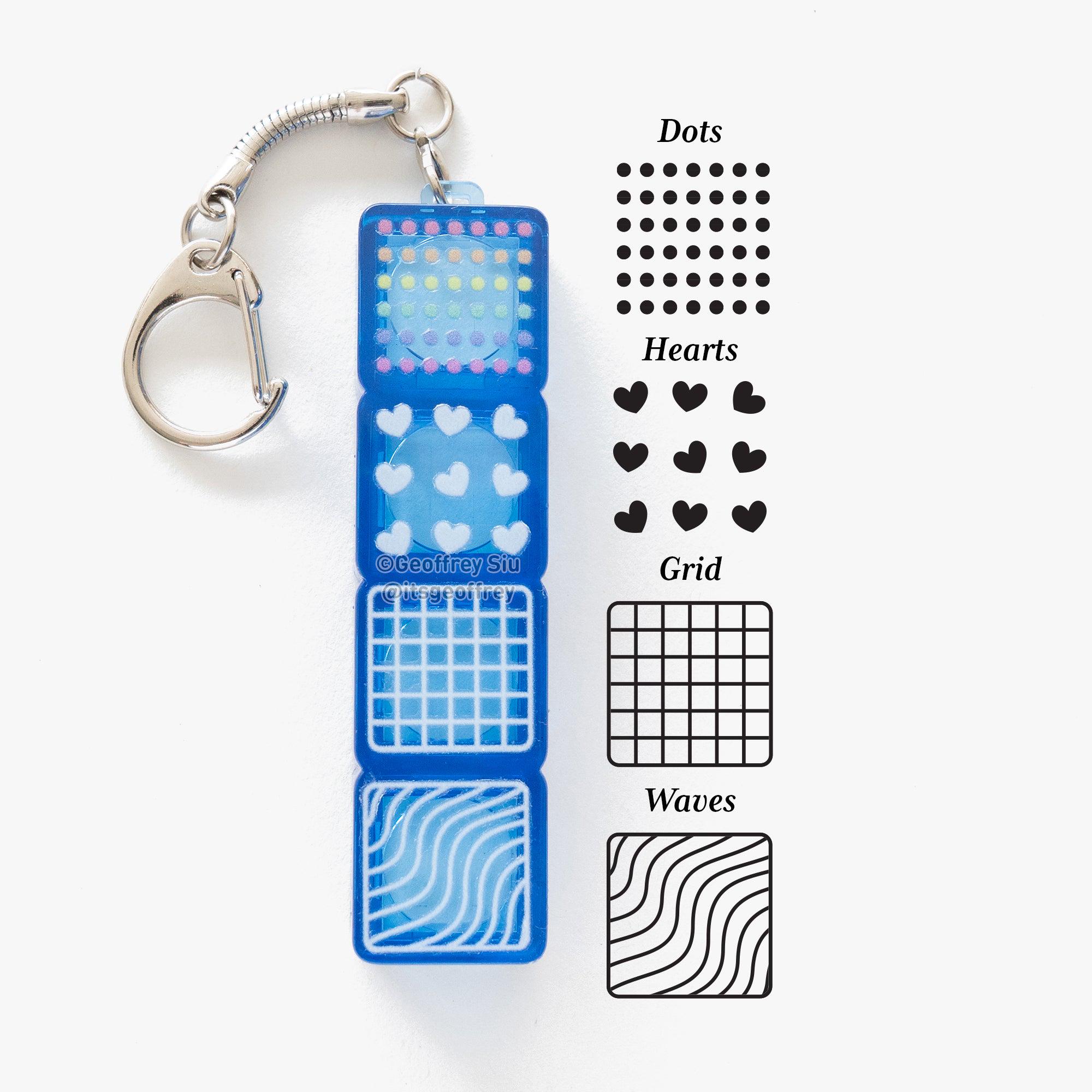 Tactile Stickers (for Clicky Keychains) - Etsy