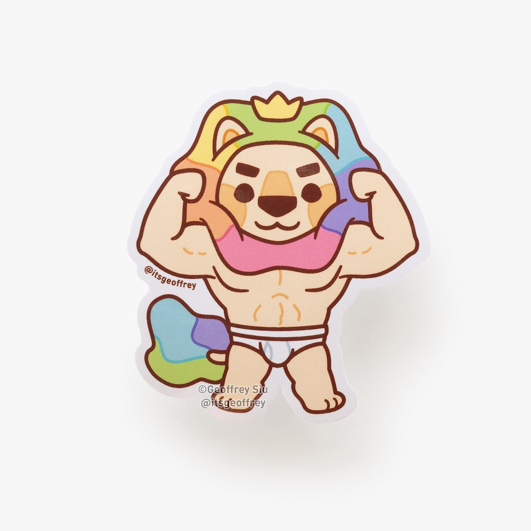 Buff Steve Vinyl Sticker - Etsy