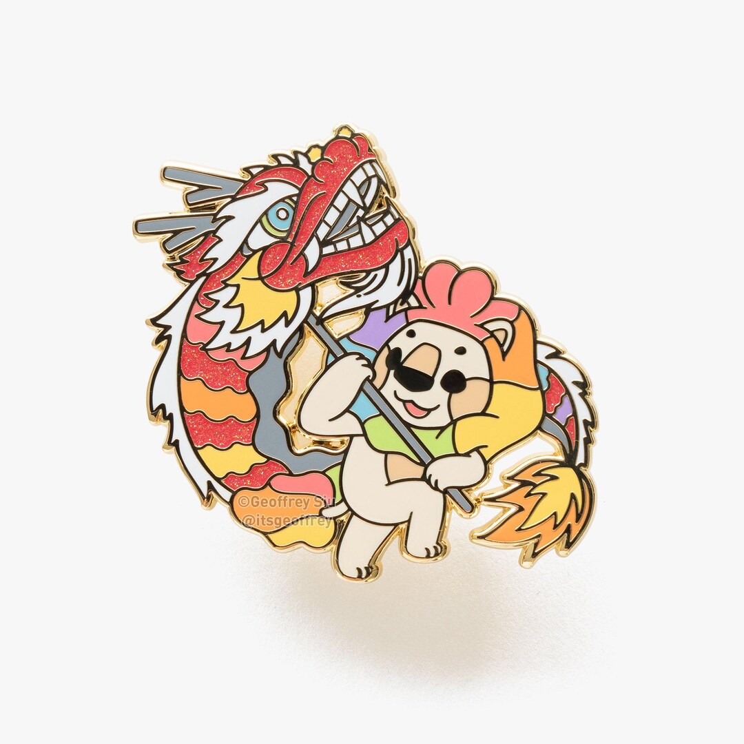 Dragon Adam Hard Enamel Pin (limited Edition) - Etsy