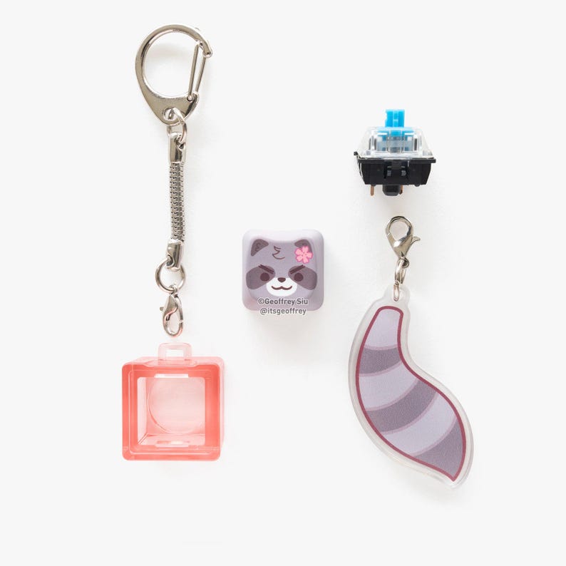 MAO Sakura-kun Clicky Keychain - Etsy