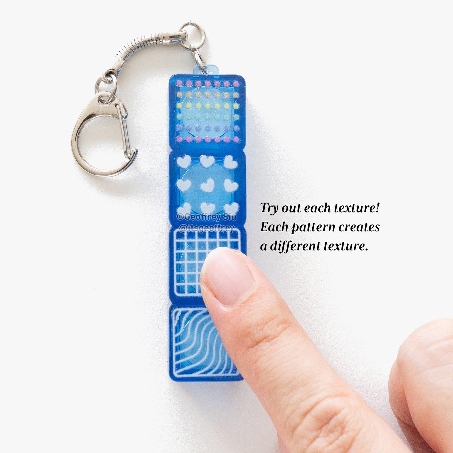 Tactile Stickers (for Clicky Keychains) - Etsy