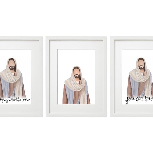 Savior I Believe in Christ Come Follow Me LDS Printable - Etsy