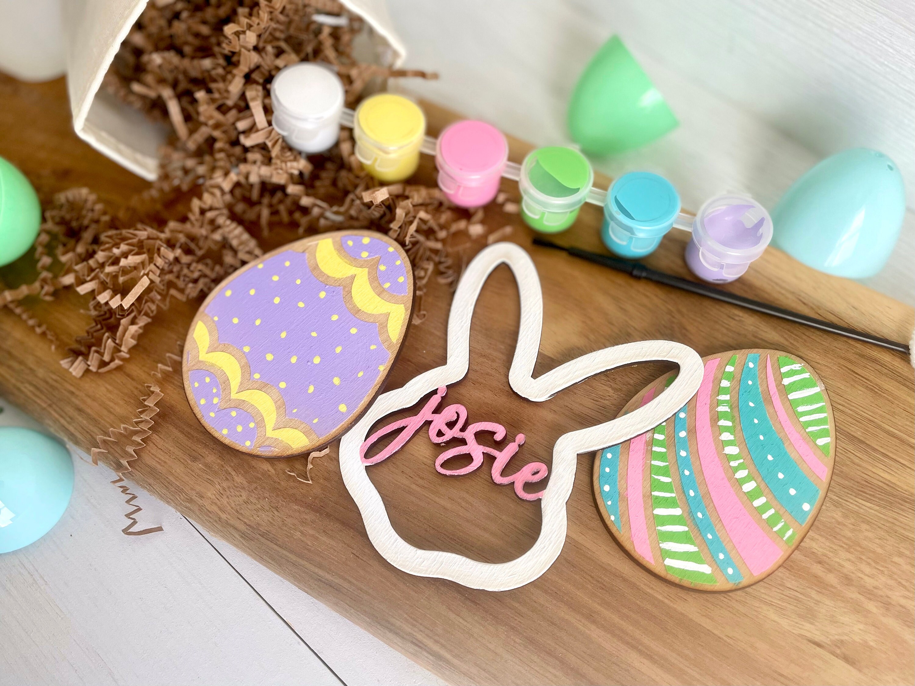Easter Activity for Kids Paint Your Own DIY Kit Easter - Etsy