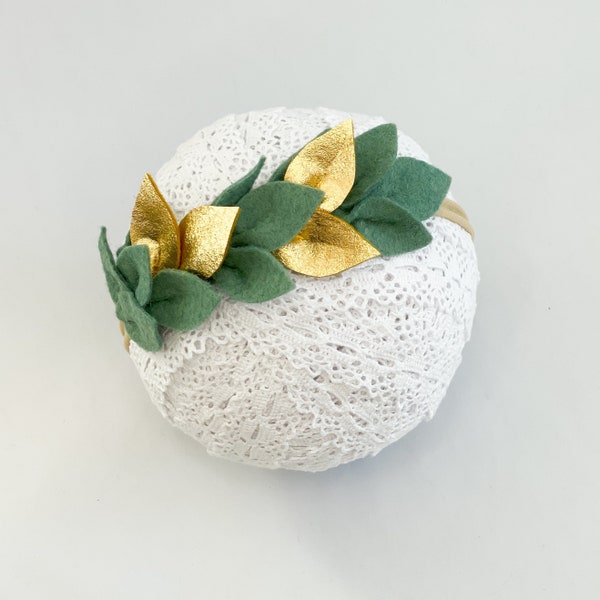 Felt Leaf Headband - Etsy
