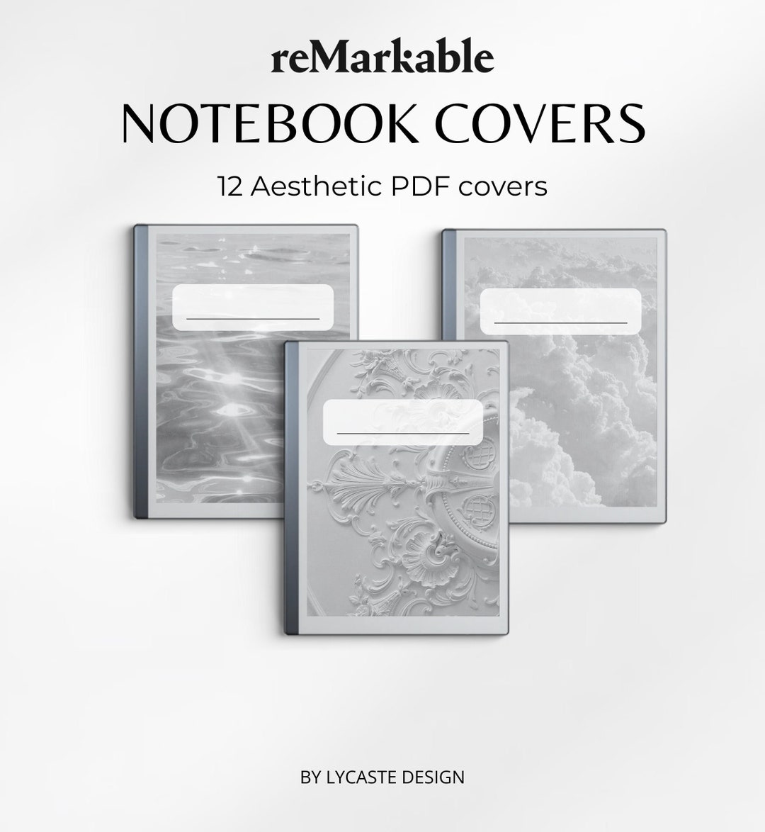 Remarkable Notebook Covers, Sleep Screens, Remarkable 1 & 2, Remarkable ...