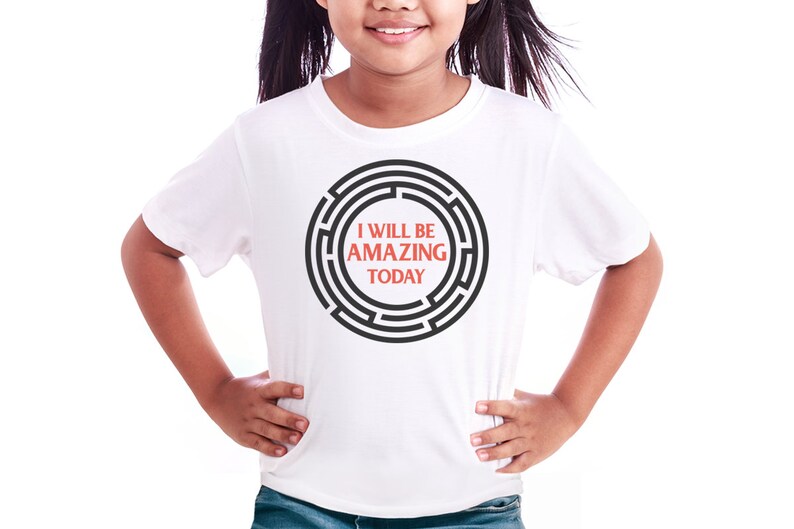 I Will Be Amazing Today SVG Clip Art Cutting or Print File - Etsy