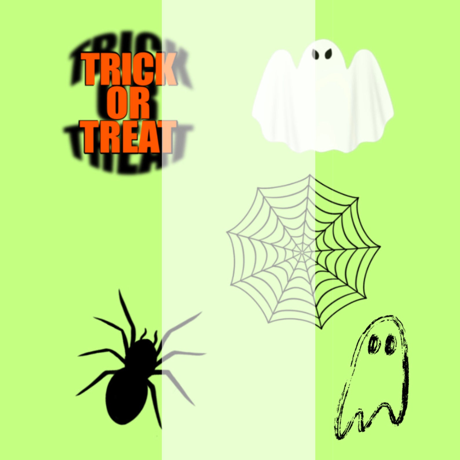 Halloween Clipart Set. Bats, Black Cat, Spiders, Webs, Pumpkins and ...