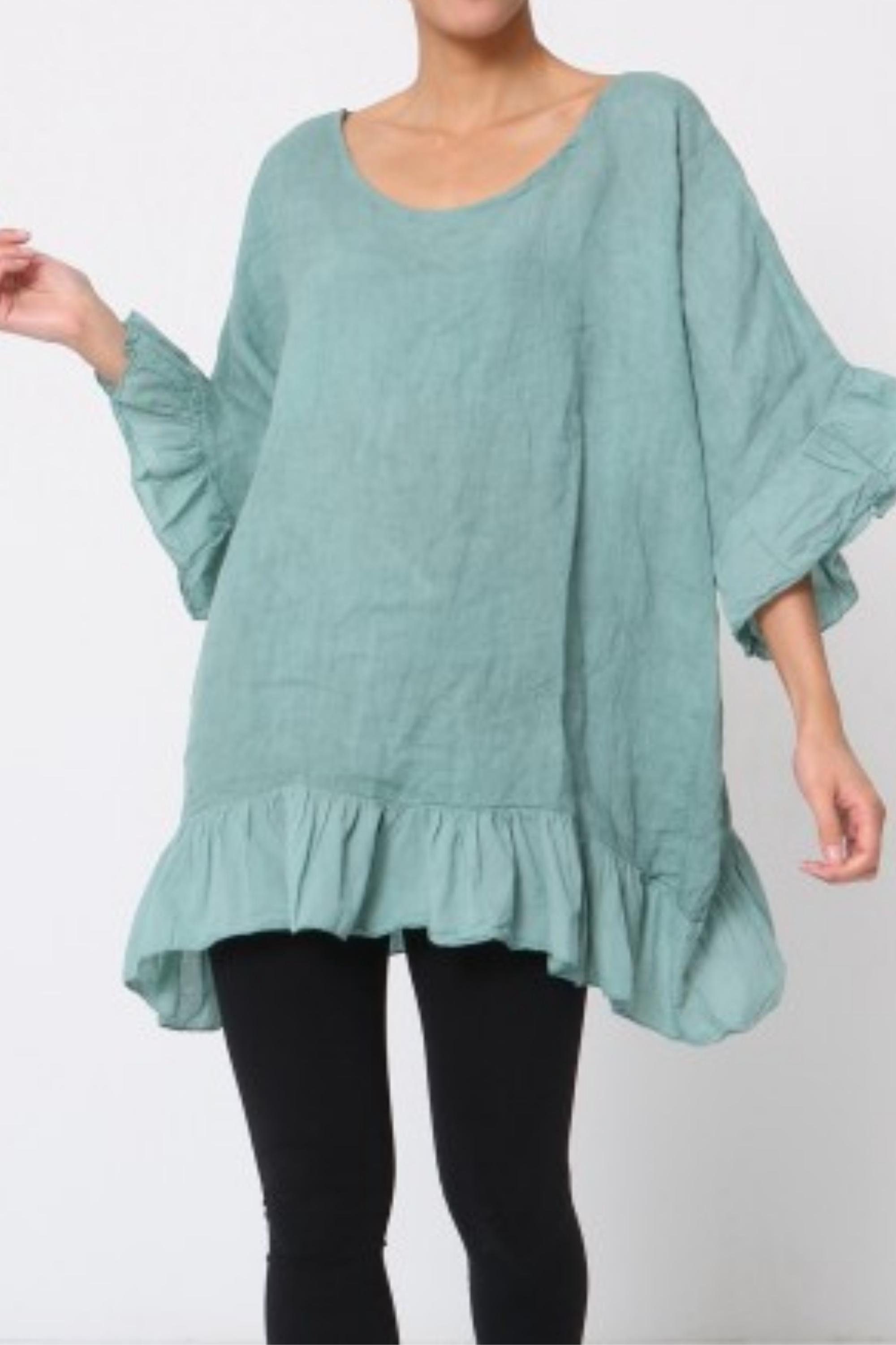 Beautiful Women Linen Tunic From Italy- Different Colors Available ...