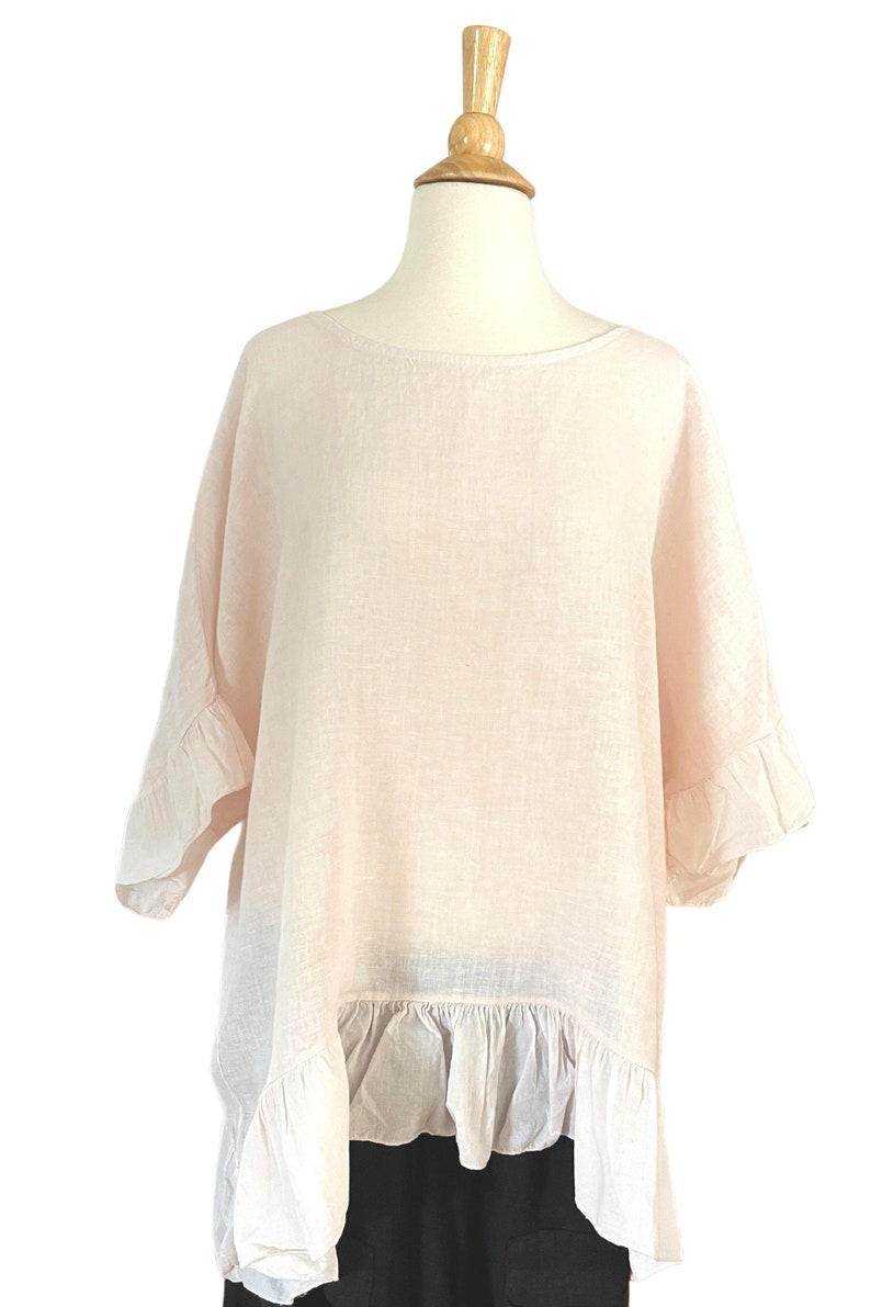 Beautiful Women Linen Tunic From Italy- Different Colors Available ...