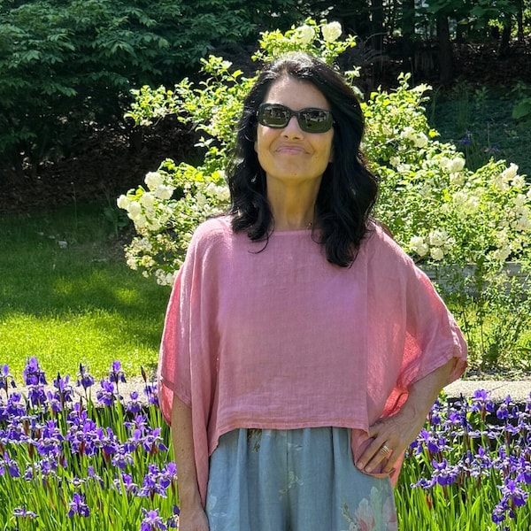Linen Tops - Etsy