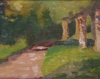 Oil painting landscape | Etsy