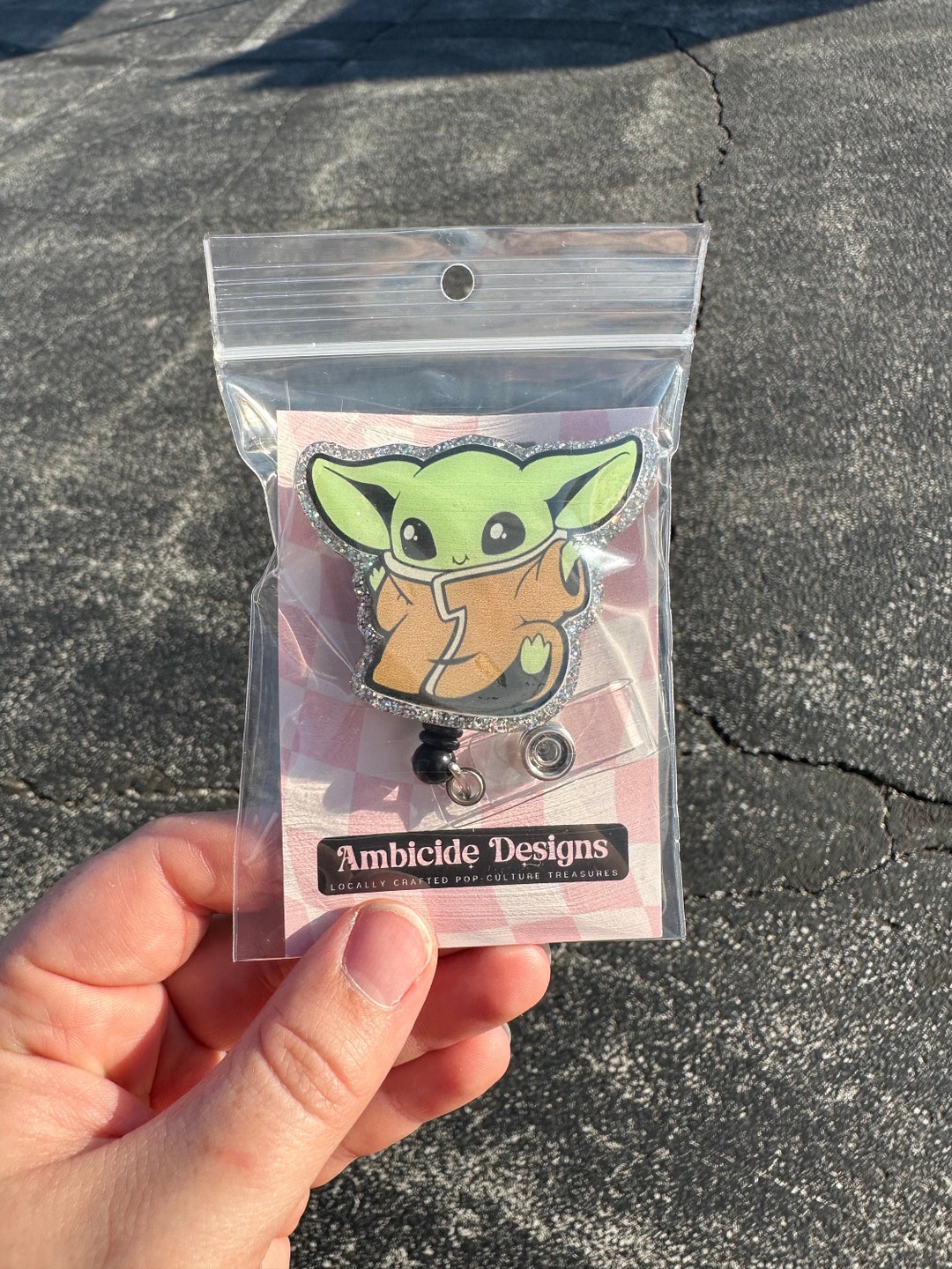 Green Alien Badge Reel | Nerdy and Geeky Badge Reels for Nurses ...