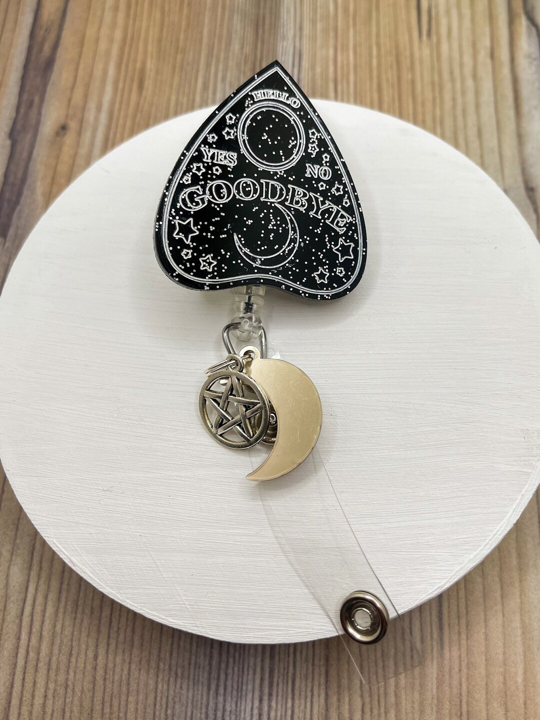 Planchette Badge Reel | Nerdy and Geeky Badge Reels for Nurses ...