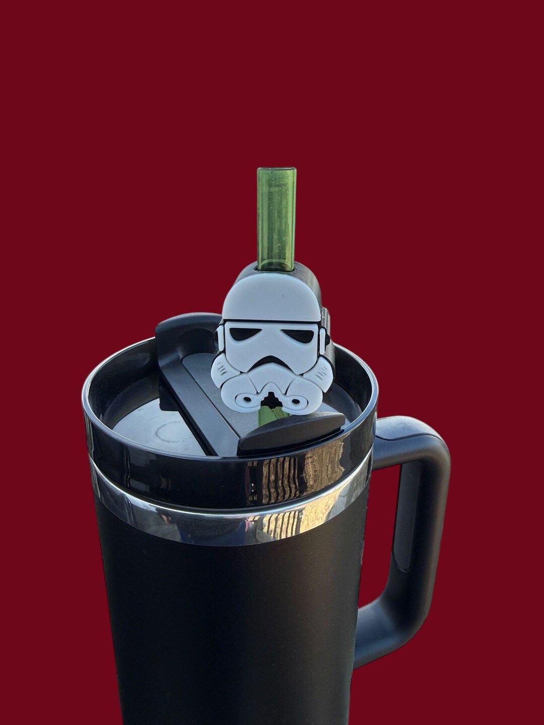 Galaxy Trooper Straw Topper | Geeky Pop Culture Straw Accessories | Cup ...