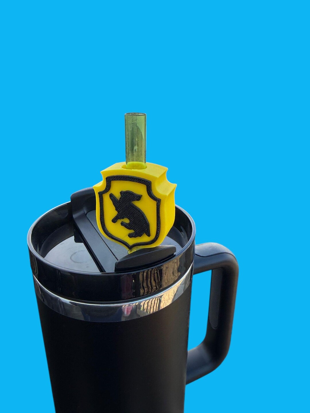 Badger House Straw Topper | Geeky Pop Culture Straw Accessories | Cup ...