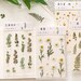 Wildflower Stickers Botanical Sticker Pack Foliage Stickers - Etsy