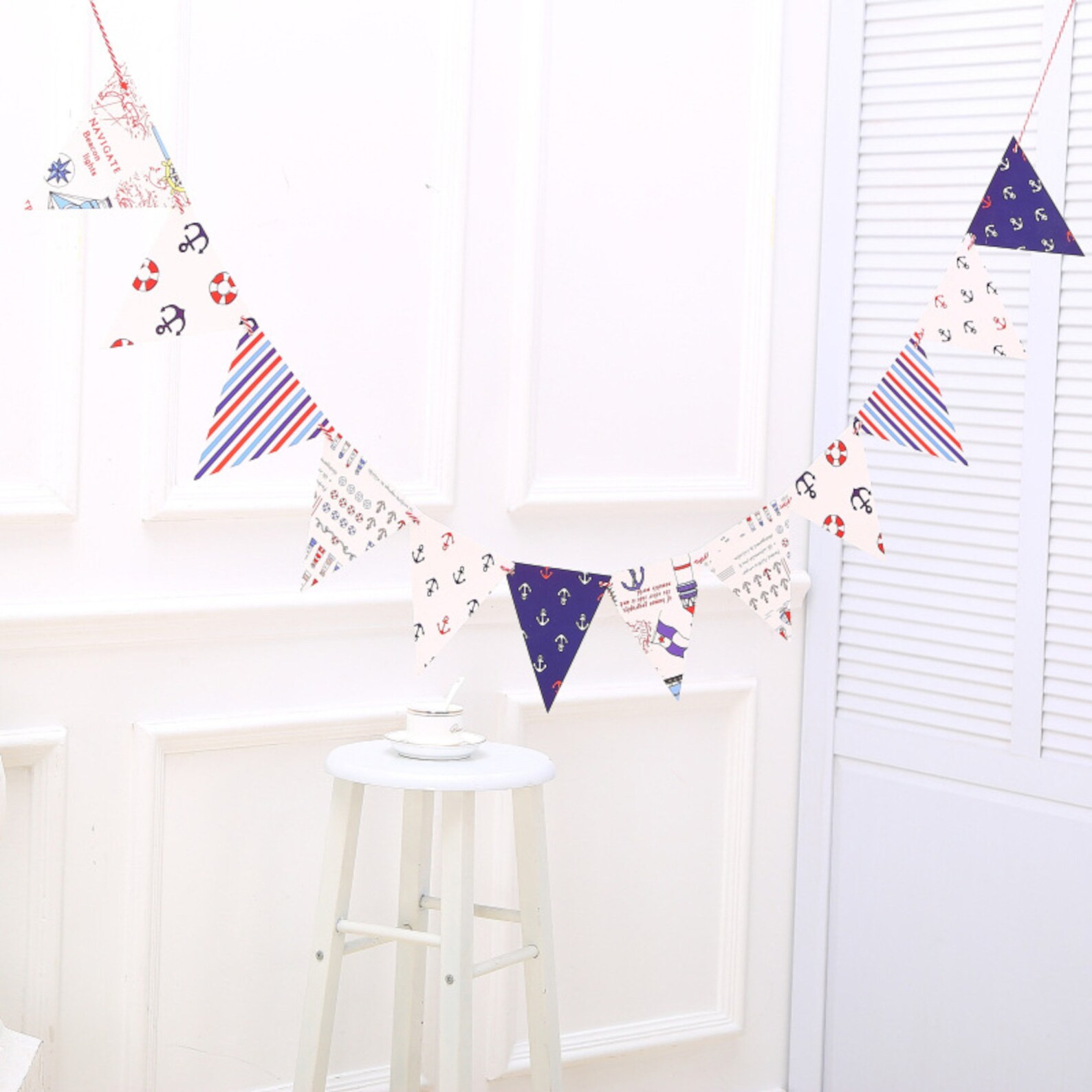 Sailor Bunting Boat Ship Bunting Nautical Bunting Deep Sea - Etsy
