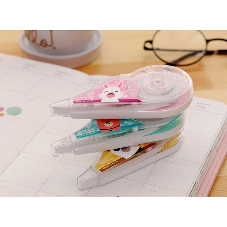 Cute Animal Correction Tape Kawaii Stationeryschool - Etsy UK