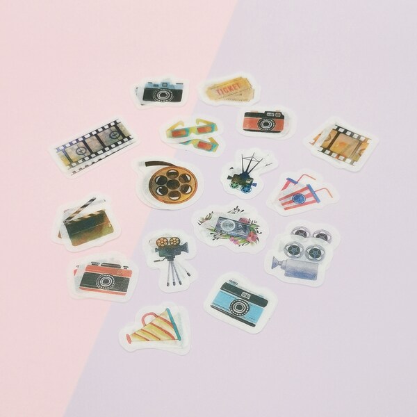 Film Camera Stickers - Etsy