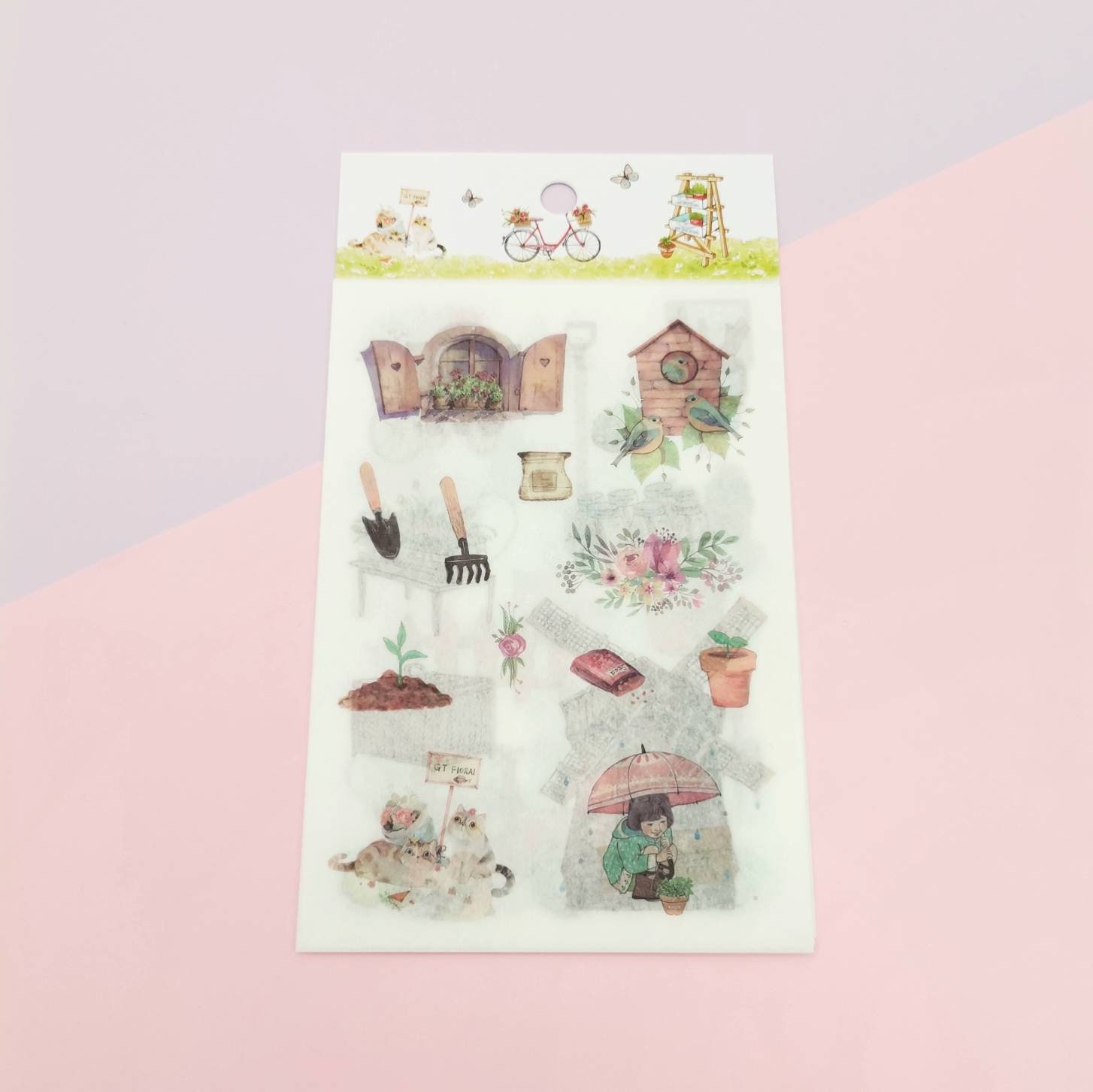 Country Life Stickers Gardening Stickers Garden Lovers - Etsy UK