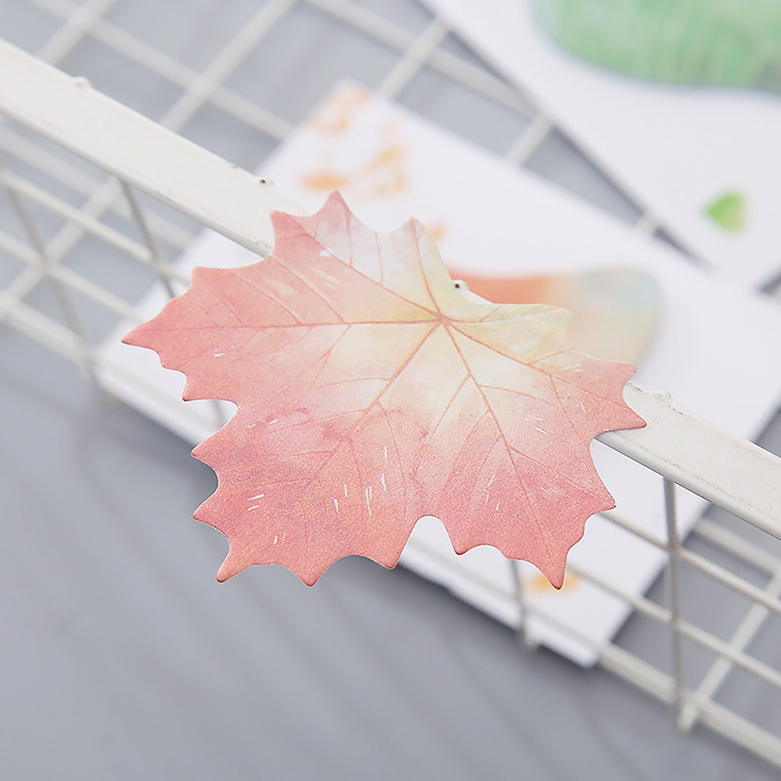 Leaf Sticky Notes Watercolour Print Sticky Notes Nature | Etsy