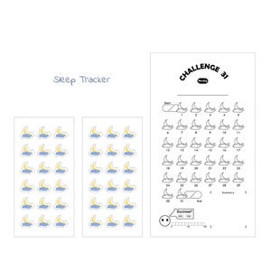 31 Days Tracker Stickers Challenge 31 Days With Stickers - Etsy UK